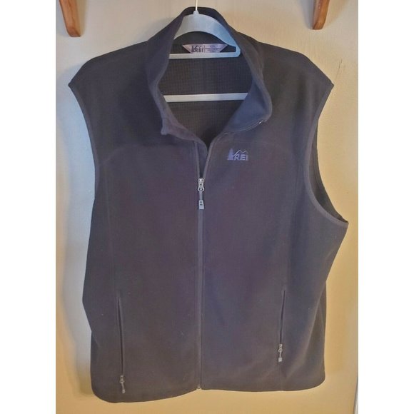 REI | Jackets & Coats | Mens All Black Rei Vest Size Xxl Rn 37249 ...